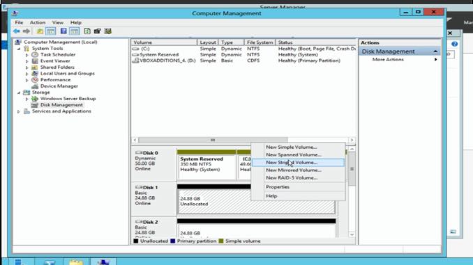 Adding Hard Drives and Creating Volumes in Windows Server 2012 – Eli ...