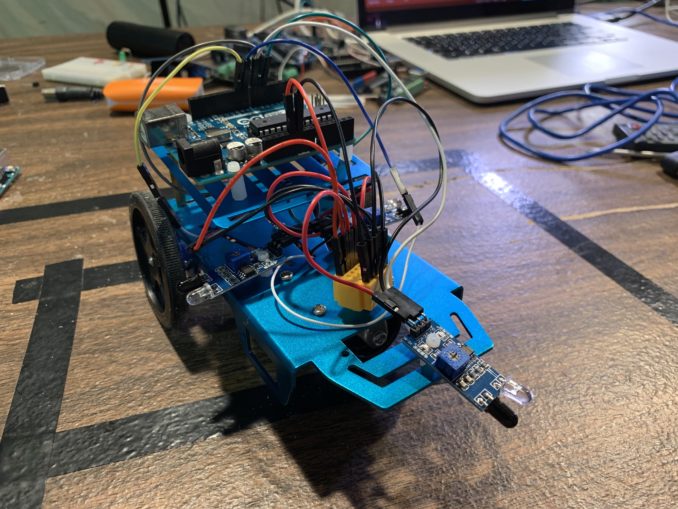 Arduino IR Array Obstacle Avoidance Vehicle – Eli the Computer Guy
