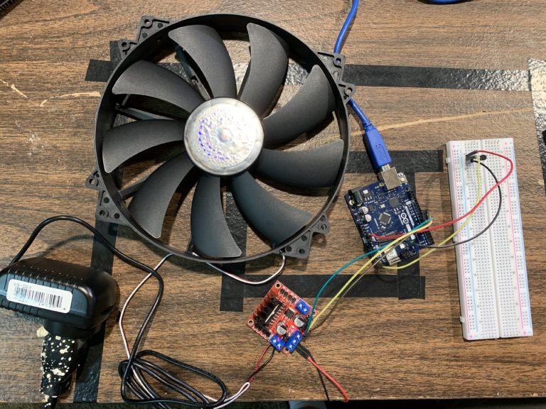 Manual Fan Control Temperature System with Arduino Uno WiFi – Eli the ...